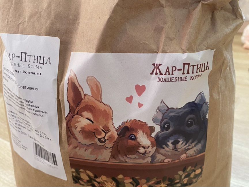 Корм для кроликов Жар-Птица, Sultan, Fiory