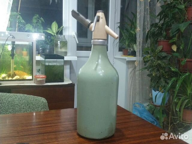 Сифон для газирования воды СССР купить в Чебоксарах | Хобби и отдых | Авито
