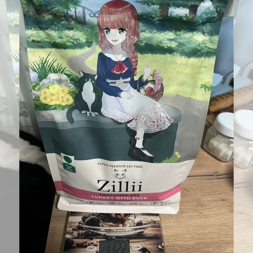 Корм для кошек zillii