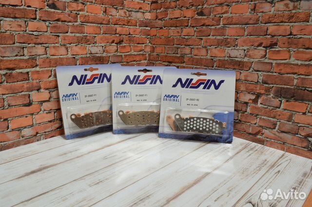 Колодки Nissin на 3 суппорта купить в Москве NISSIN 2p-250st | Авито