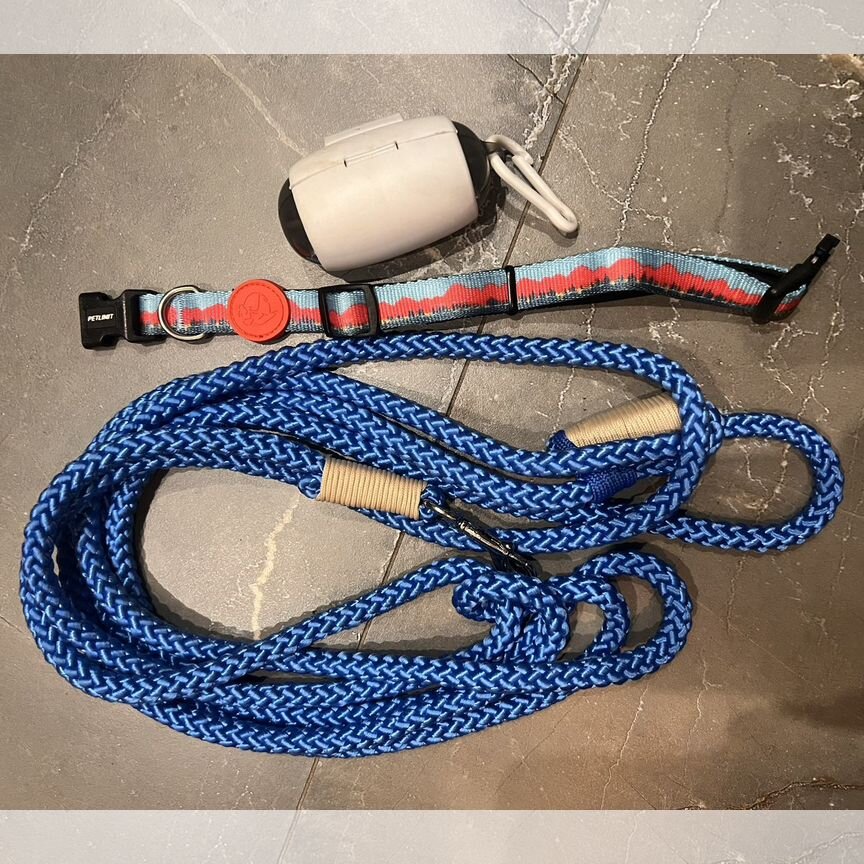 Амуниция для собак ошейник поводок-перетяжка