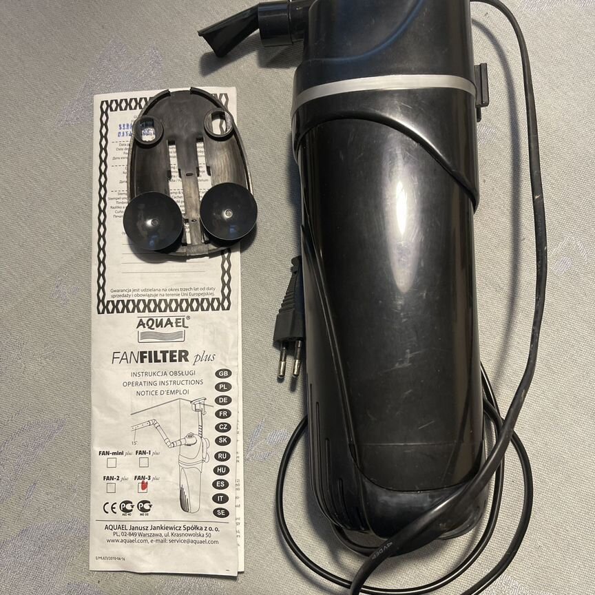 Аква фильтр для очистки и аэрации воды в аквариуме