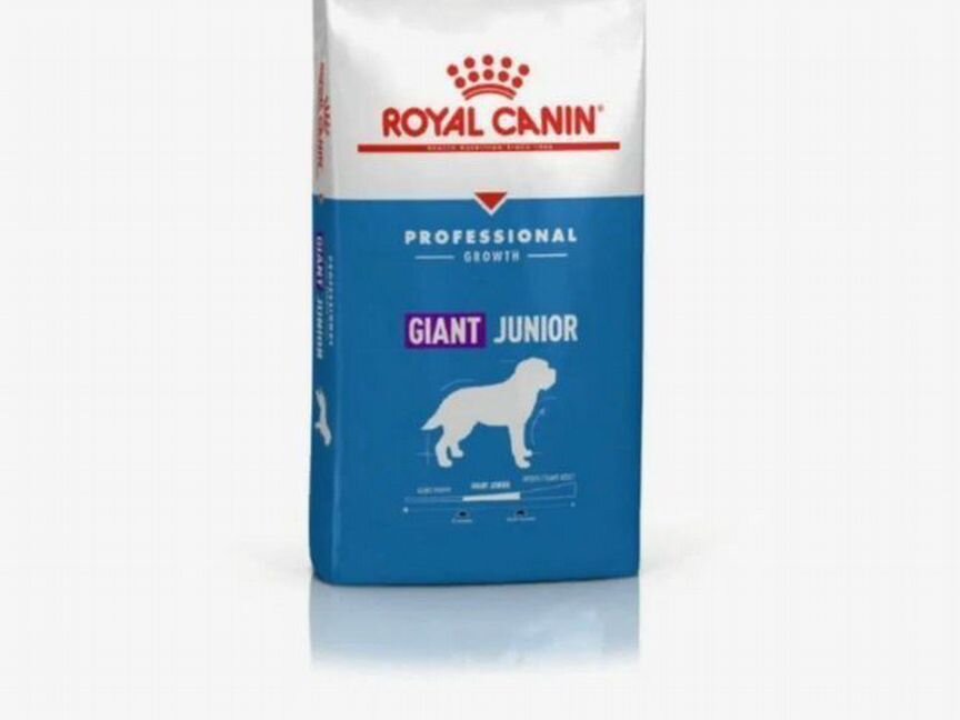 Royal canin giant junior 17 кг корм для собак