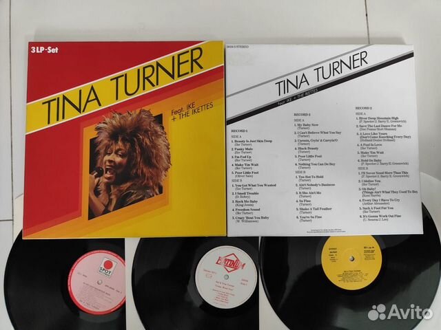 Tina Turner Featuring Ike + The Ikettes – Tina Tur купить в ...