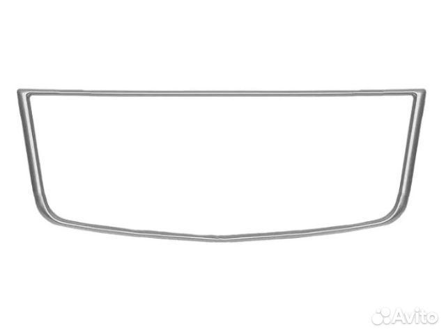 Молдинг решетки бампера хром на daewoo/chevrolet купить в Москве ...