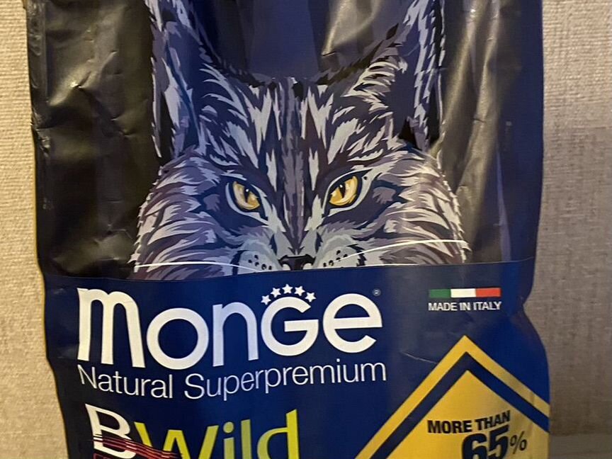 Корм для кошек Monge