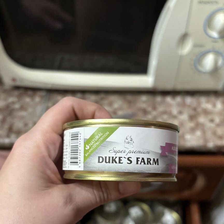 Корм для кошек Super premium Duke’s farm
