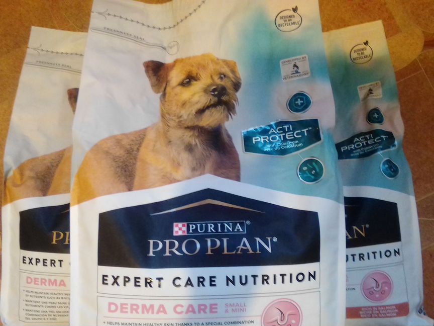 Корм Purina pro plan derma care для мелких собак