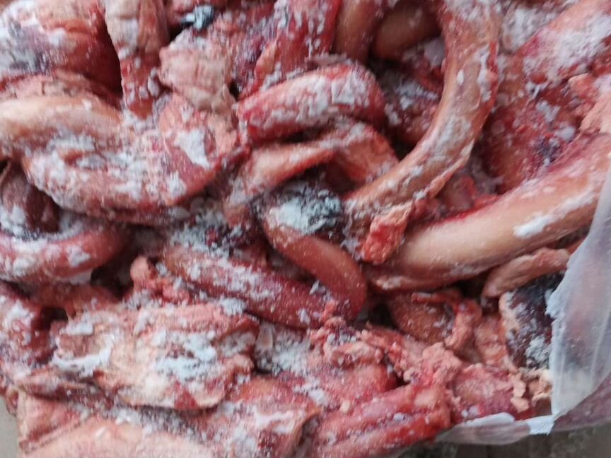 Мясо для животных