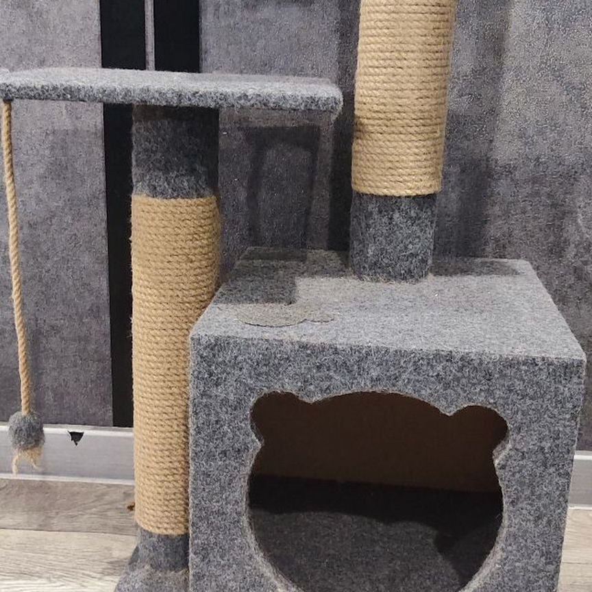 Домик для кошки с когтеточкой