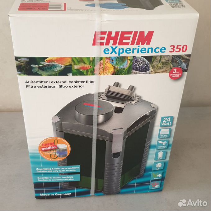 Новый аквариумный фильтр Eheim eXperience 350