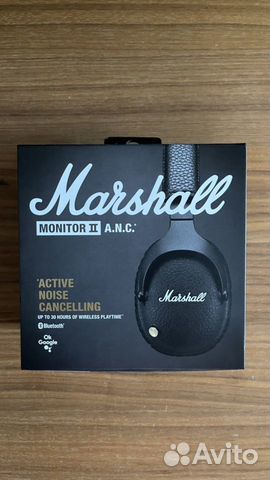Marshall Monitor II 2 Наушники с шумоподавлением купить в Москве ...