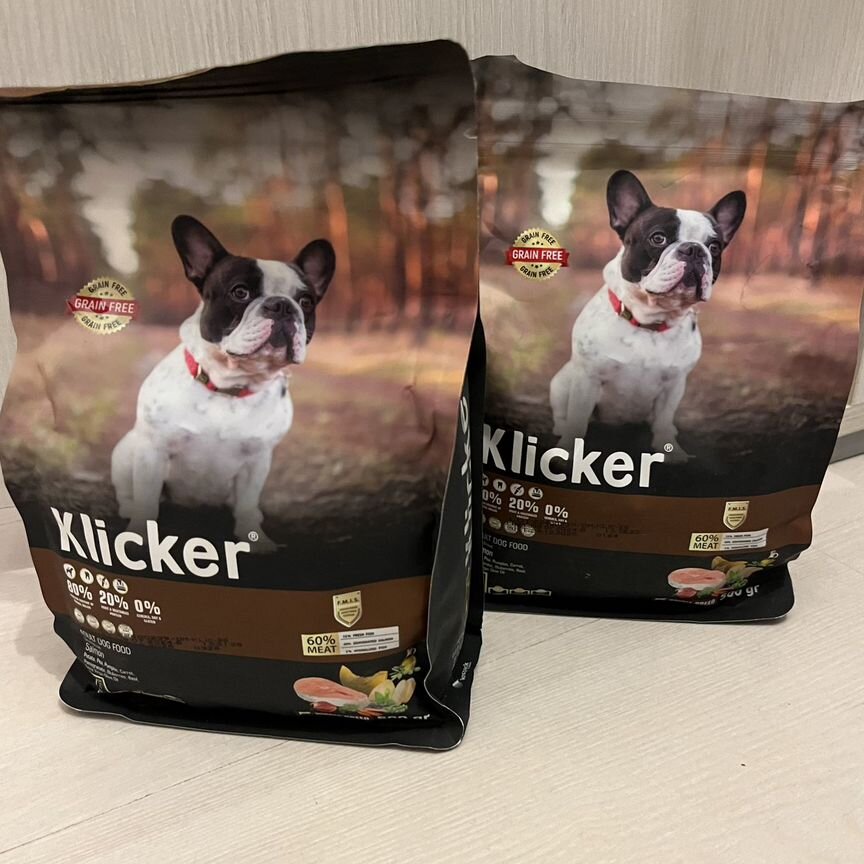 Корм для мелких собак Klicker