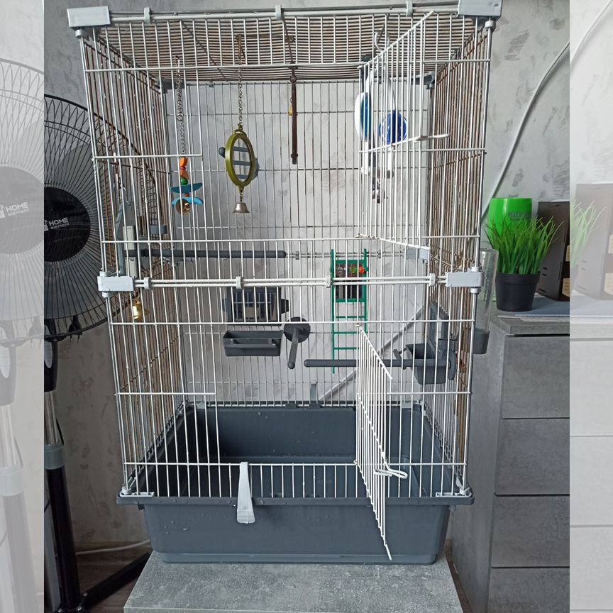 Клетка для попугая большая бу