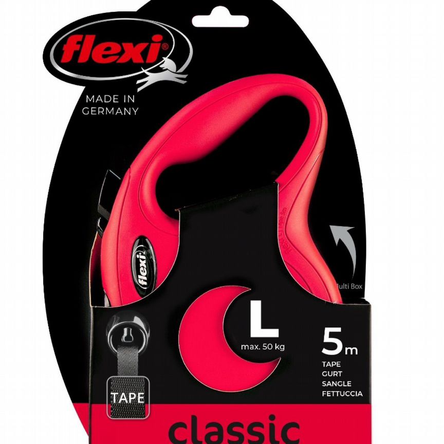 Рулетка для собак flexi до 50 кг