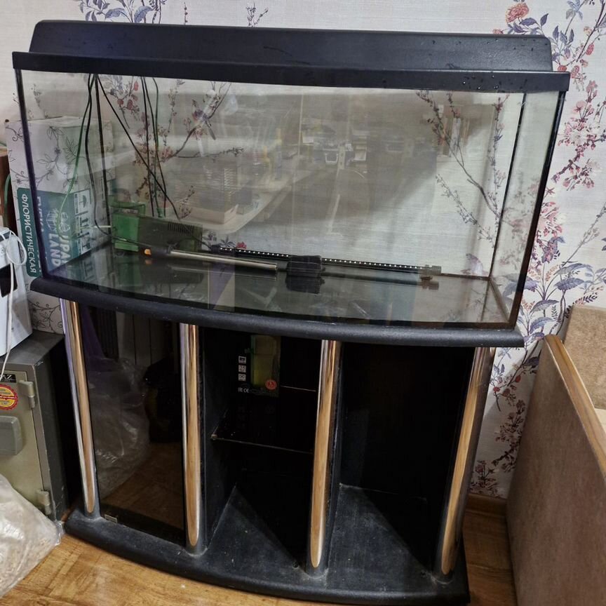 Аквариум с тумбой 145л