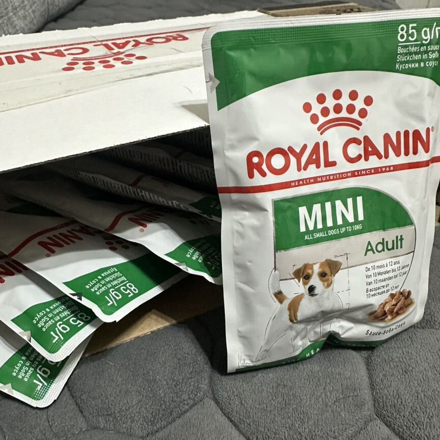 Корм для собак влажный royal canin mini Adult