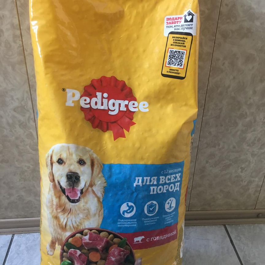 Сухой корм для собак Педигри Pedigree