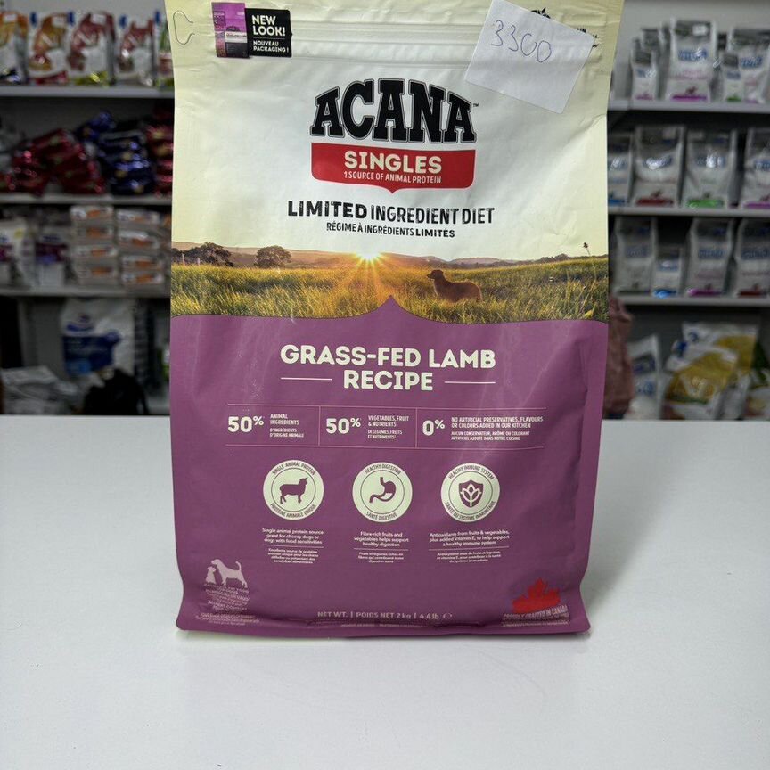 Корм для собак acana Dog Grass-Fed Lamb Singles