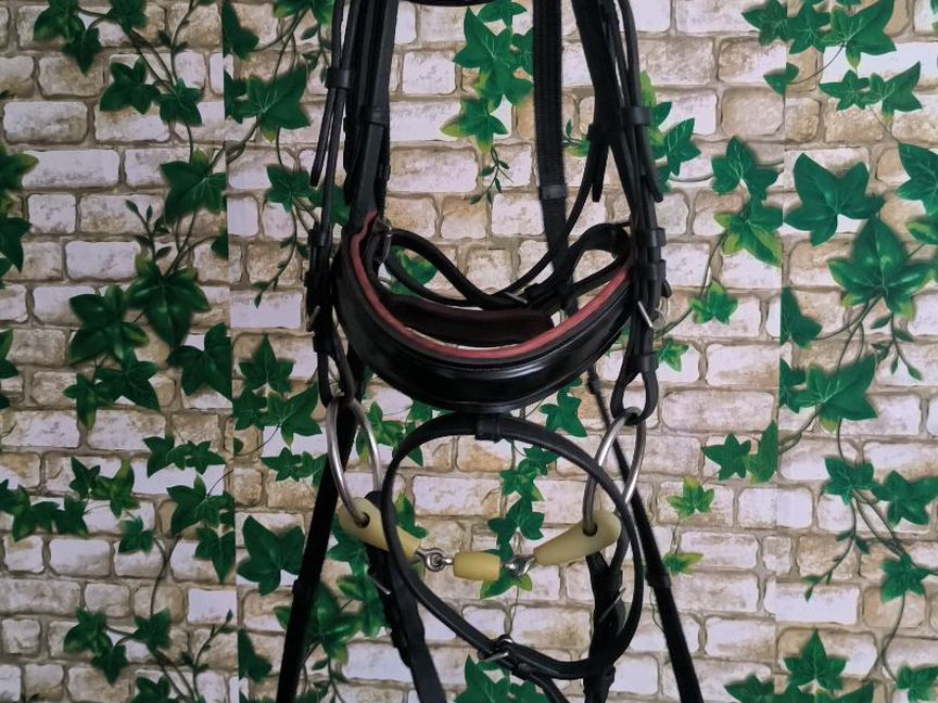 Уздечка cob, трензель 12,5,кондей для кожи