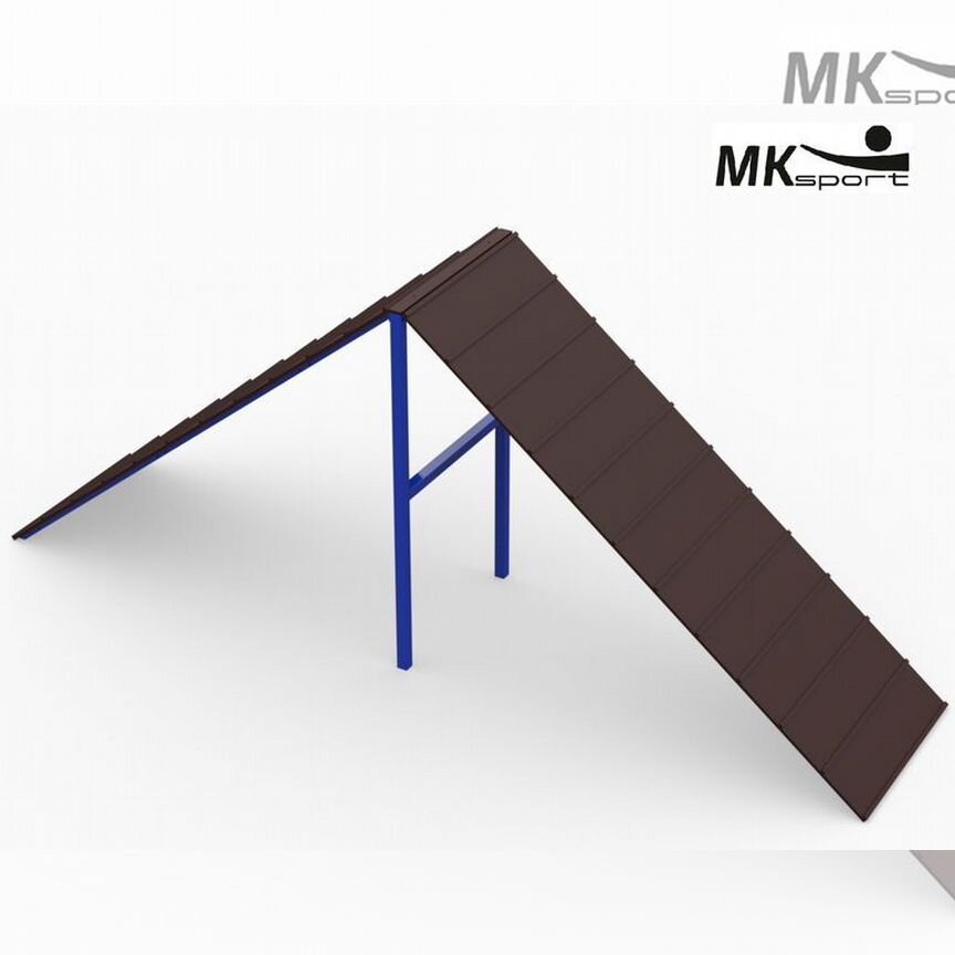 Трамплин горка для тренировки собак