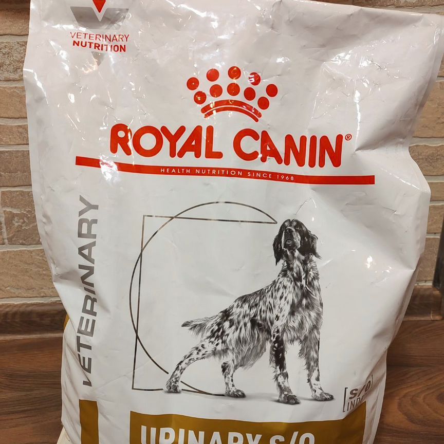 Royal Canin Urinary s o для собак, остаток 5.5 кг
