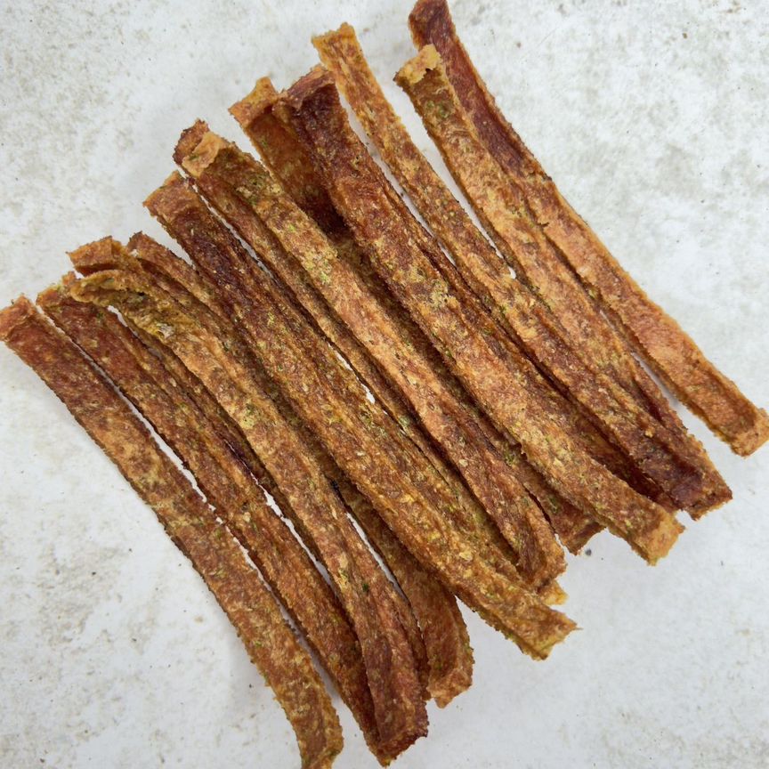 Индейка с кабачком (полоски) 100гр