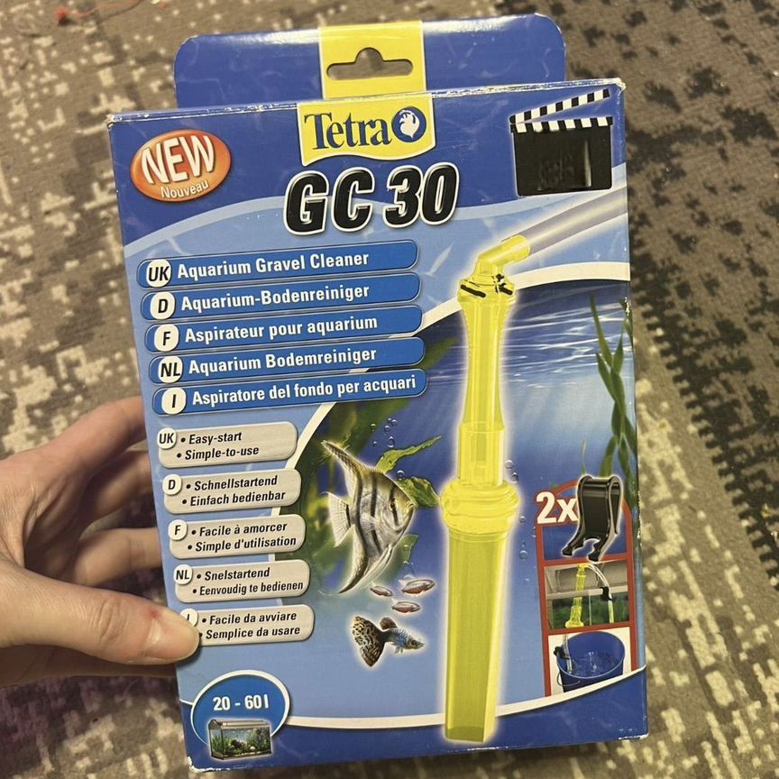 Сифон механический tetra gs 30