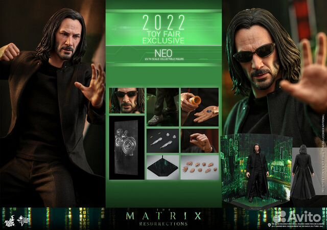 Hot Toys The Matrix Resurection Neo купить в Санкт-Петербурге | Хобби и ...
