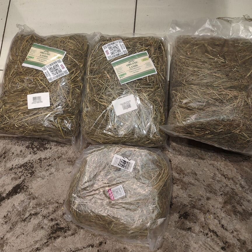 Сено для грызунов