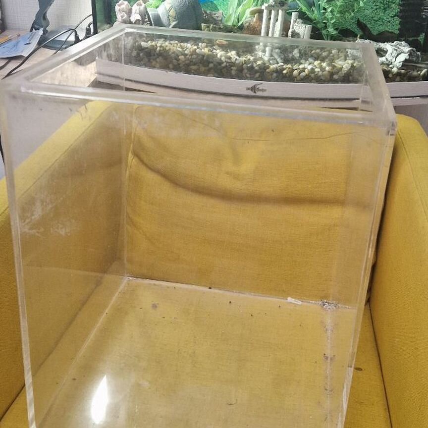 Аквариум из оргстекла 42х42х50