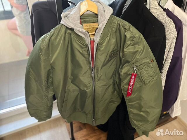 Бомбер Alpha industries купить в Москве | Личные вещи | Авито