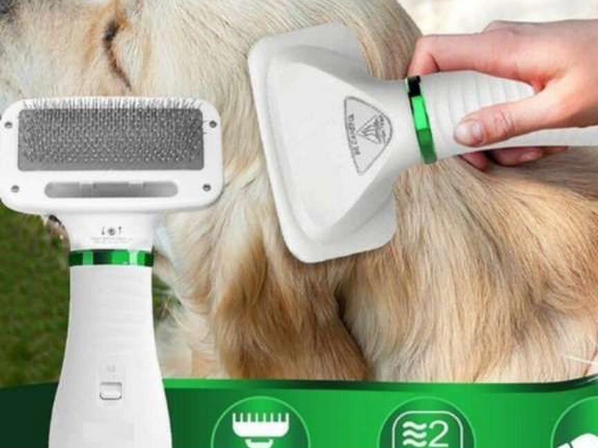 Фен расчёска для животных