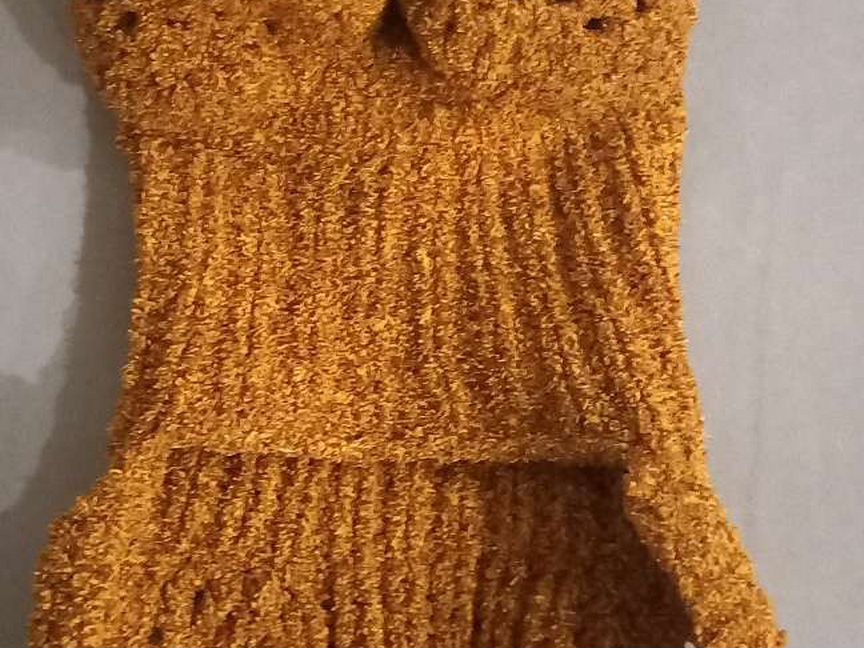 Свитер и хомут-шарф для щенка/собачки