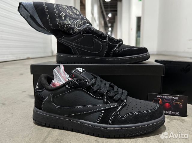 Nike air jordan 1 travis scott black phantom купить в Москве | Личные вещи | Авито