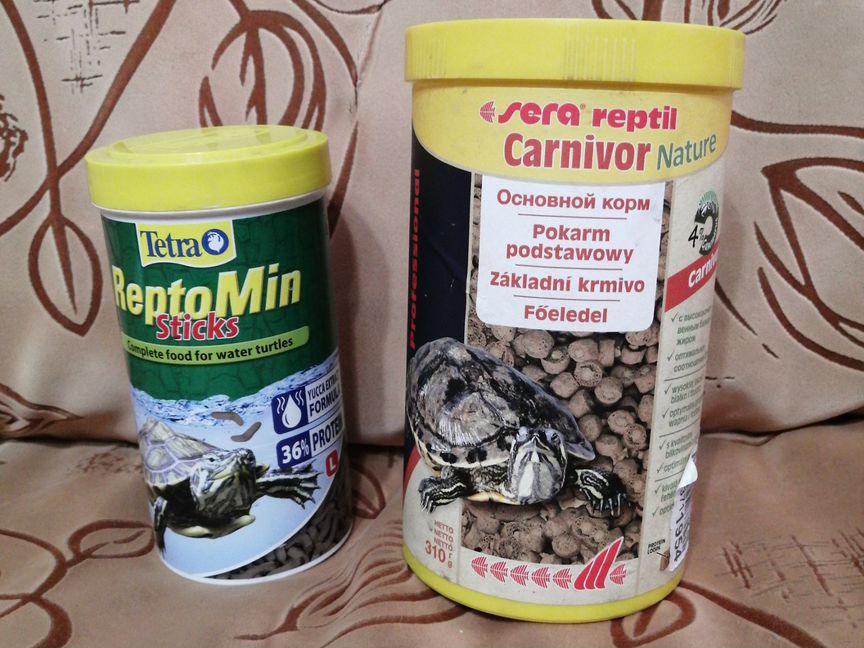 Корм для черепах ReptoMin sticks