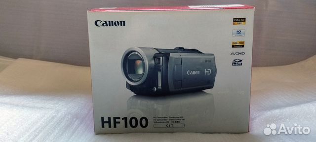 Видеокамера Саnon HF100 Оплачена, уезжает купить в Москве | Электроника ...
