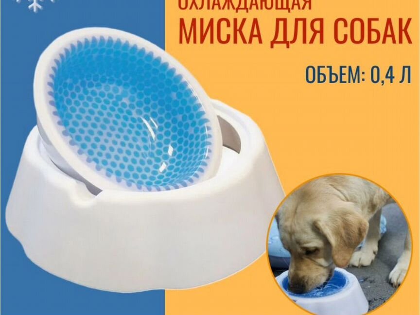 Охлаждающая миска для собак