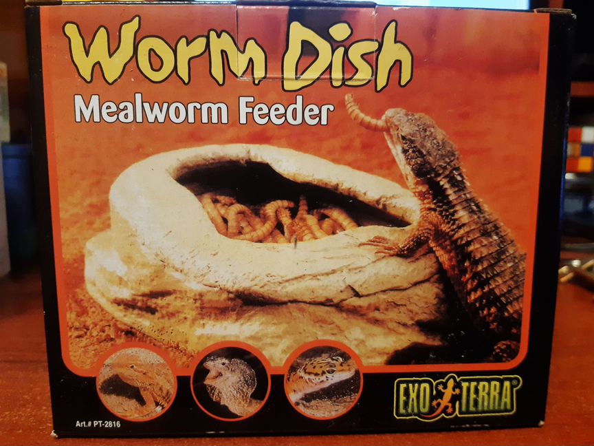 Кормушка для рептилий Exo Terra Worm Dish