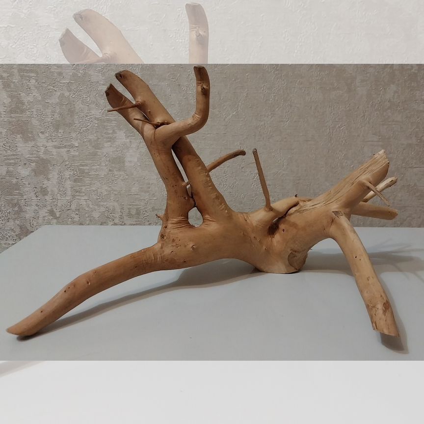 Коряга для декора в аквариум террариум Азалия