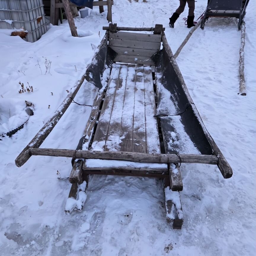 Сани для лошади