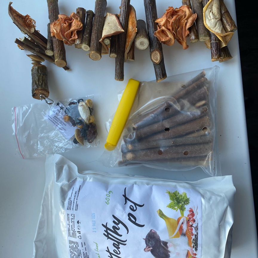 Лакомства для декоративных крыс