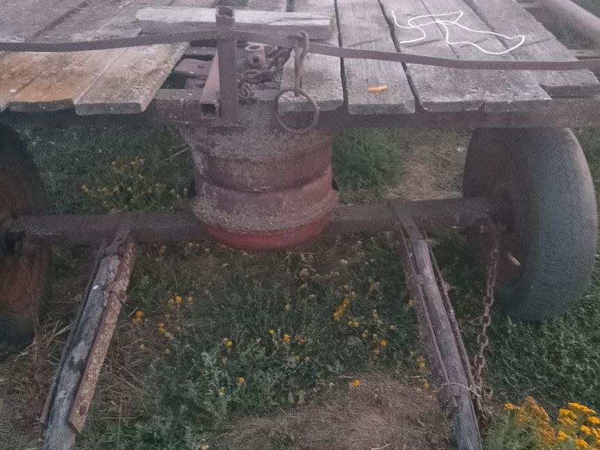 Конная арба для перевозки сена