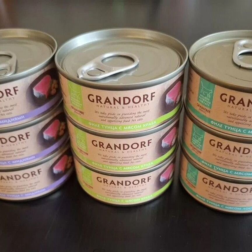 Grandorf влажный корм для кошек