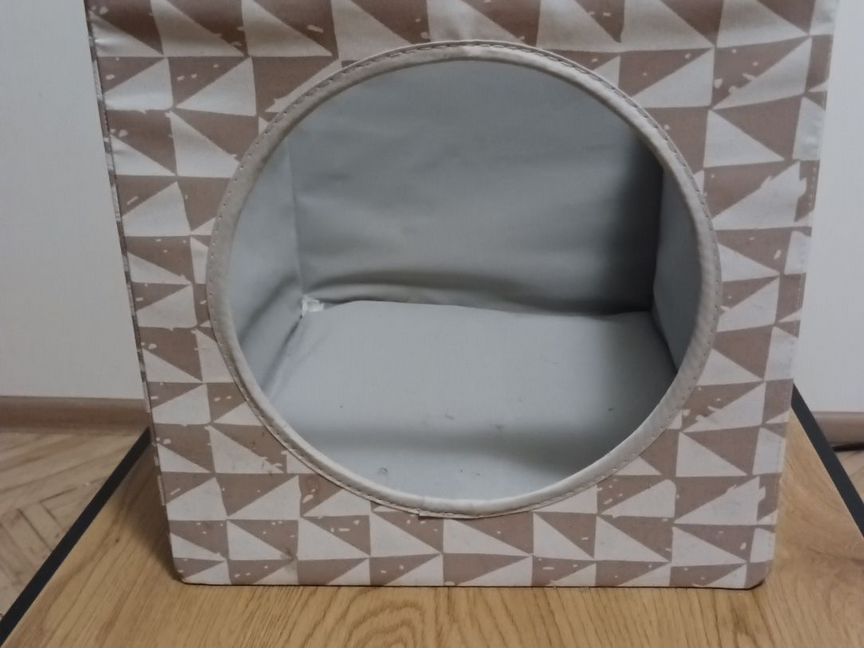 Коробка домик Икея(Ikea) для кошки Лурвиг (Lurvig)