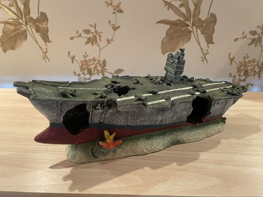 Грот для аквариума (Корабль)