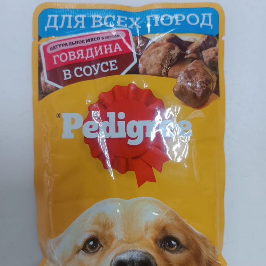 Корм консервированный "Pedigree" 85 гр