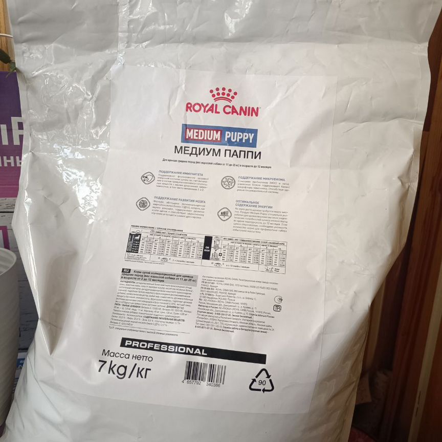 Корм для собак royal canin puppy 7 кг