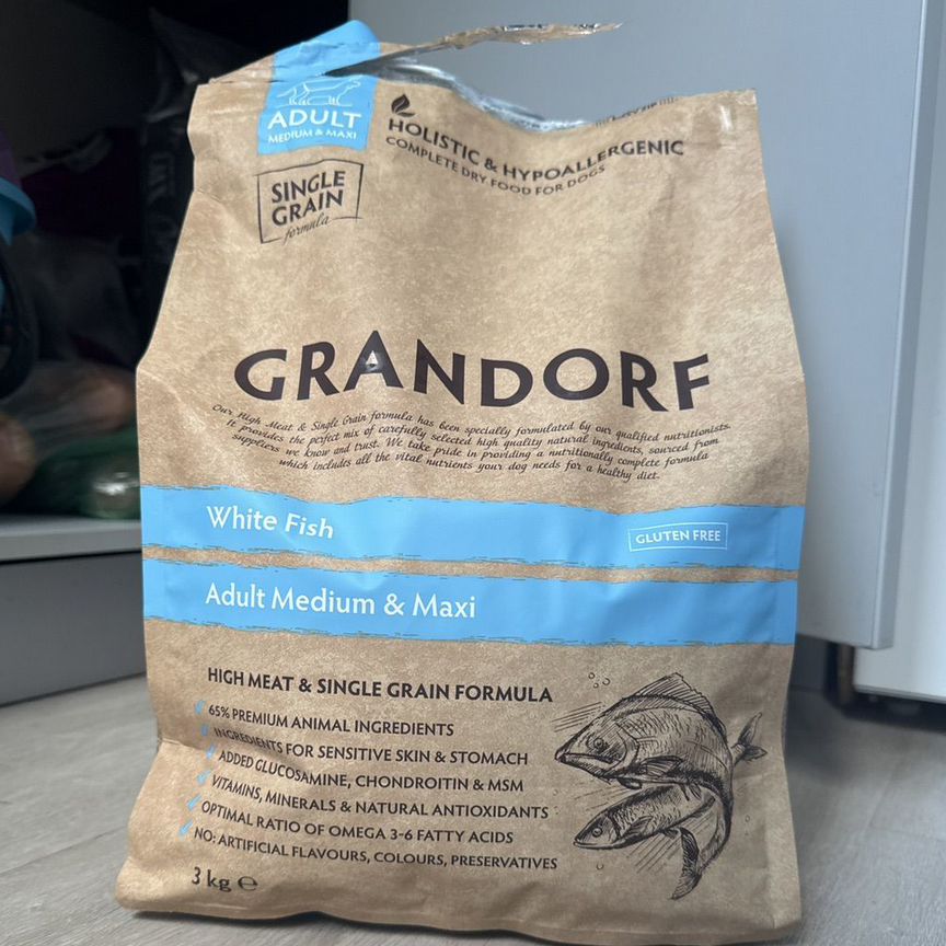 Корм для собак грандорф 3 кг