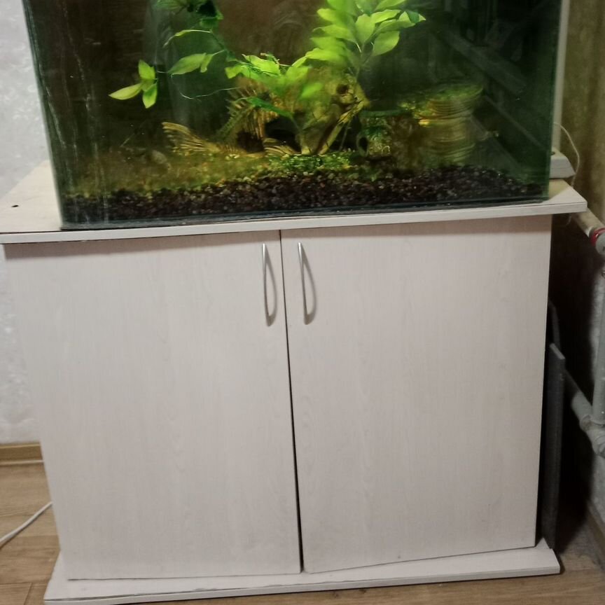 Аквариум 200 литров с тумбой
